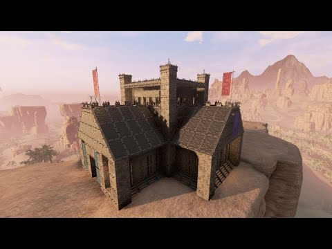 Conan Exiles - Building a Monastery (300%) - YouTube