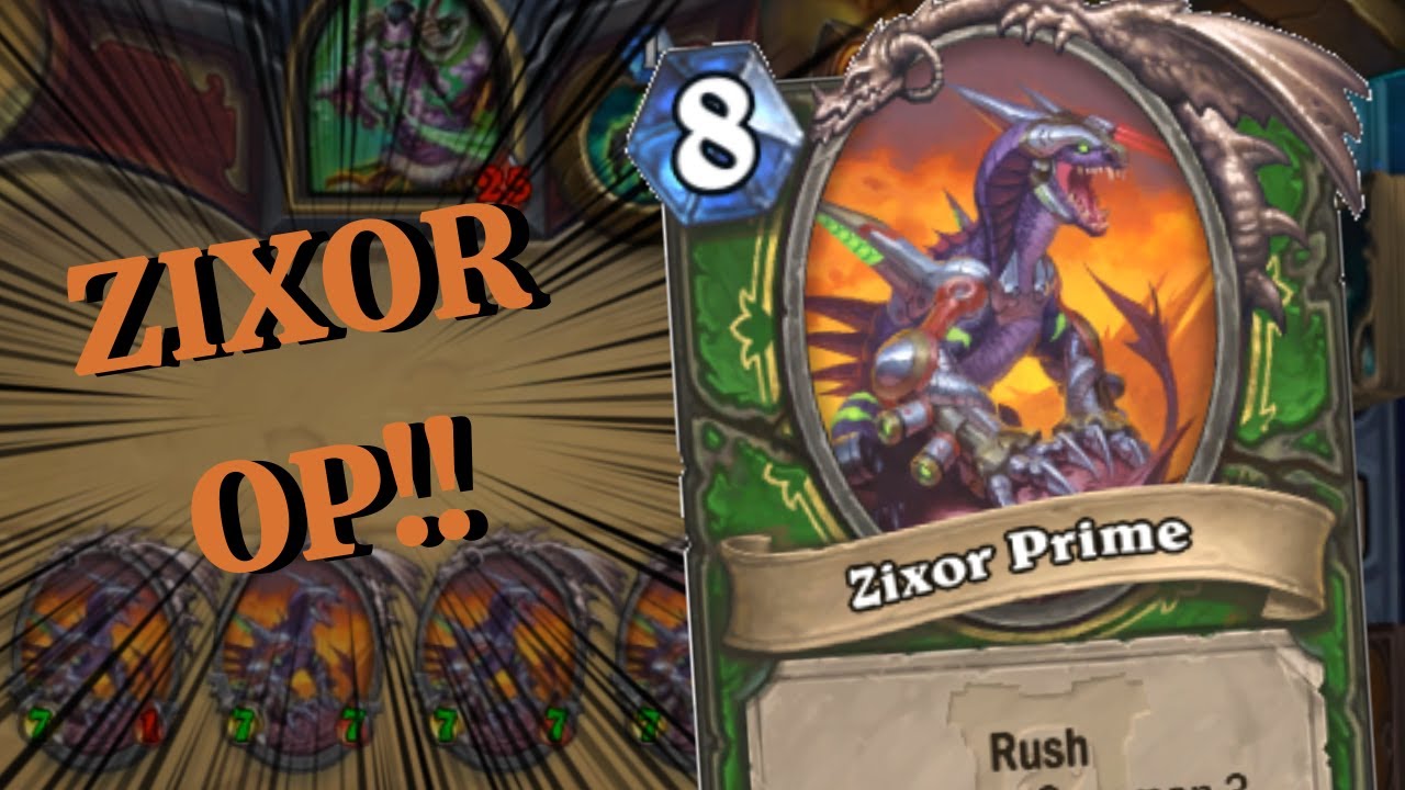 ZIXOR É OP DEMAIS - BUFF BEAST ZIXOR HUNTER - HEARTHSTONE CINZAS DE ...