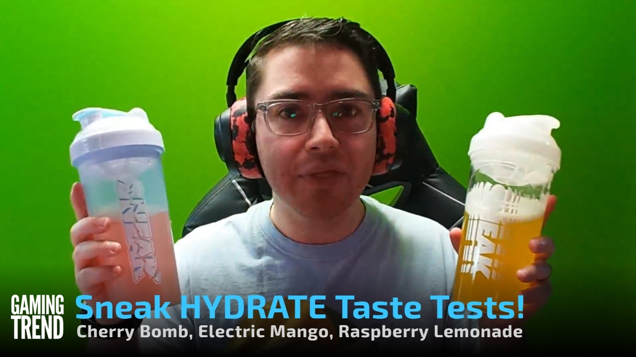 NEW Sneak HYDRATE Taste Testing - Cherry BOMB, ELECTRIC Mango ...