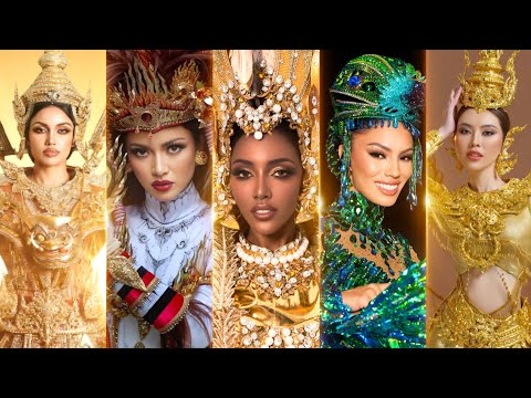 Miss Universe 2025  - NATIONAL COSTUMES (PART - 1 )👑💫❤️