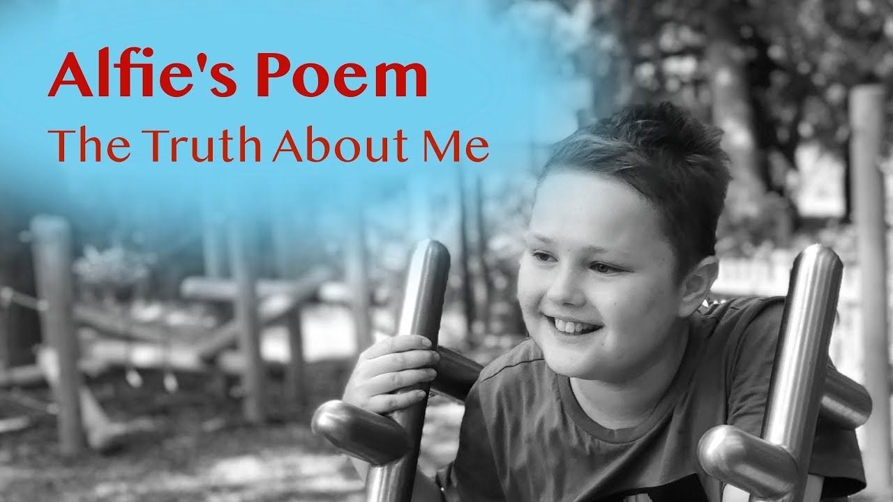 Alfie's Poem || Dealing with Autism Through Self Expression and Poetry ...