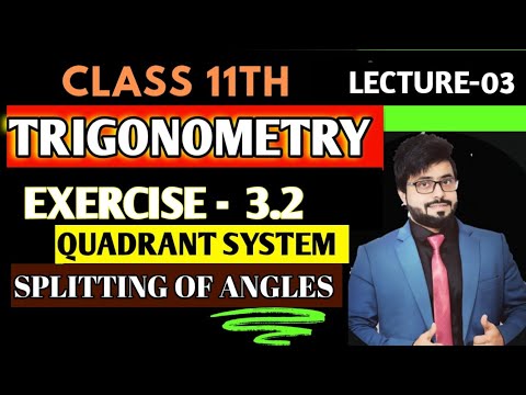LECTURE-03 | EXERCISE-3.2 | SPLITTING OF ANGLES || BY CHAND ALI - YouTube