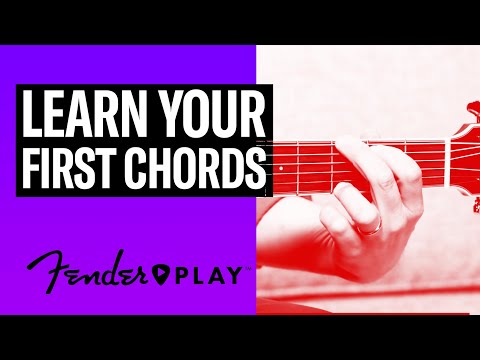 How To Play The G Chord + C Chord on Guitar | Fender Play™ | Fender