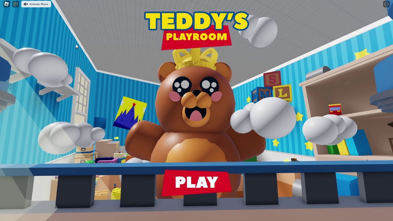 🧸 Escape Teddy’s Playroom 🧸 | Roblox Adventure Obby - YouTube