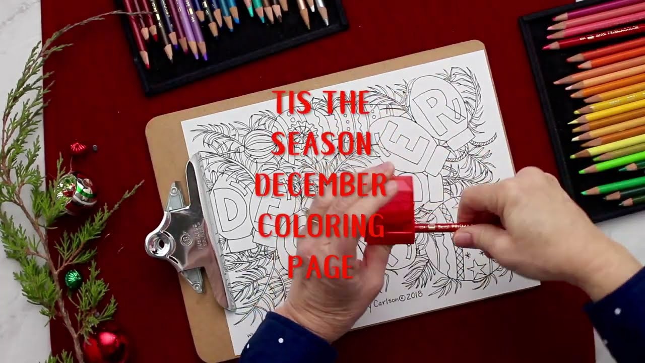 December Coloring Pages