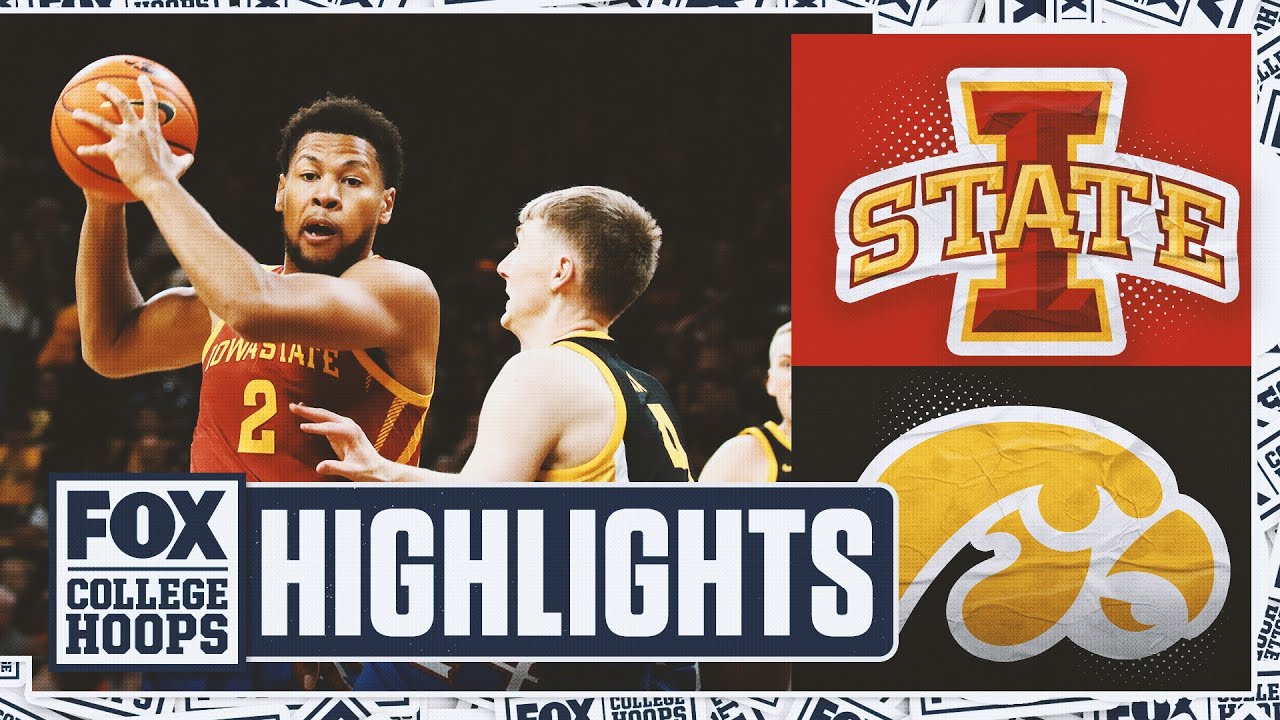 No. 3 Iowa State Cyclones vs. Iowa Hawkeyes Highlights | FOX College ...