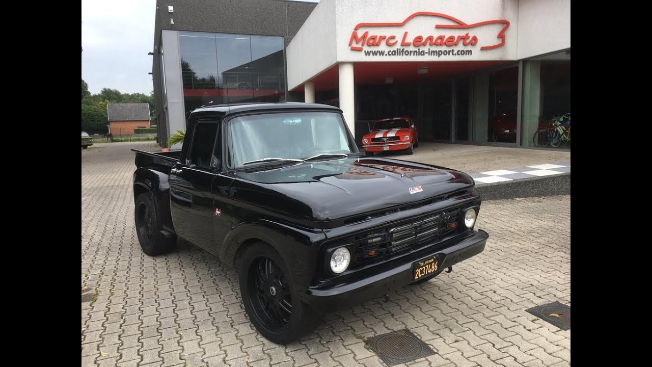 Ford F100 Pick up stepside 1963 - YouTube