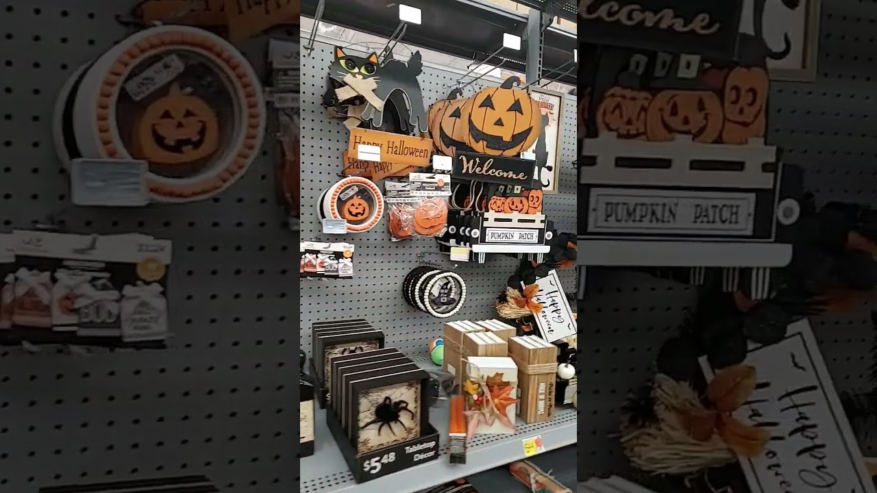 WALMART HALLOWEEN DECORATIONS!! 🎃🎃 - YouTube