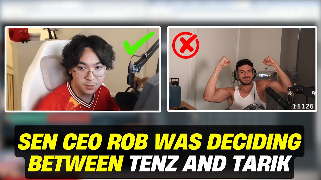 SEN CEO explains to Tarik how TENZ agreed to play for Team Cubert in the playoffs - YouTube