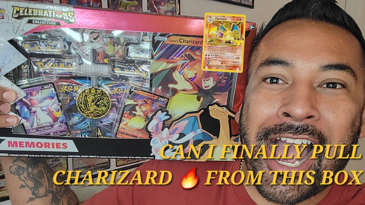 Can I Finally Pull Charizard From Opening A V Memories Celebration ...