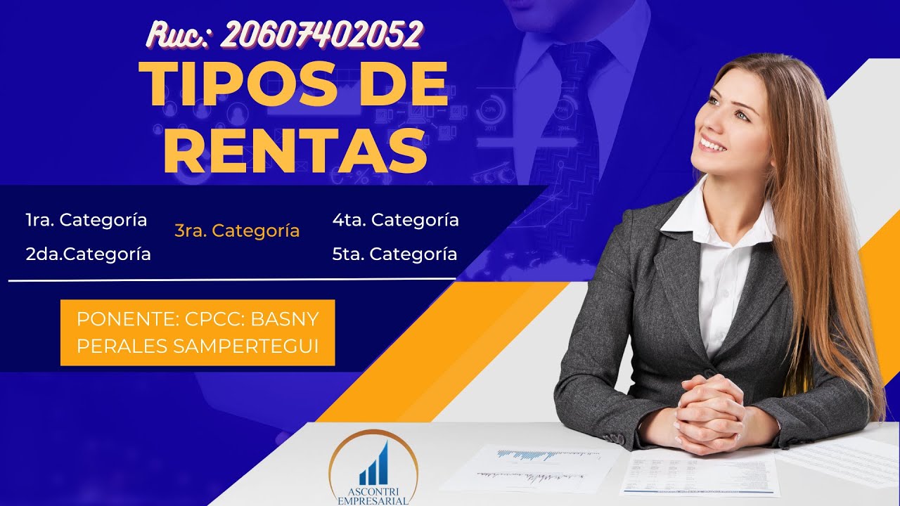 TIPOS DE RENTAS - YouTube