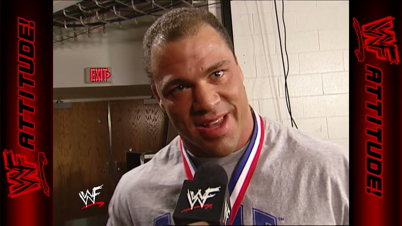 Kurt Angle Interview | WWF RAW (2002) - YouTube