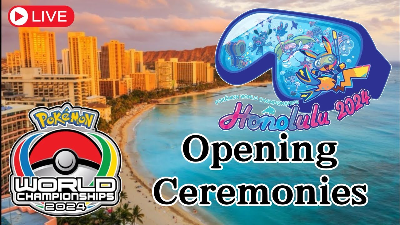 Live From The Pokemon World Championships 2024 Honolulu - Opening ...