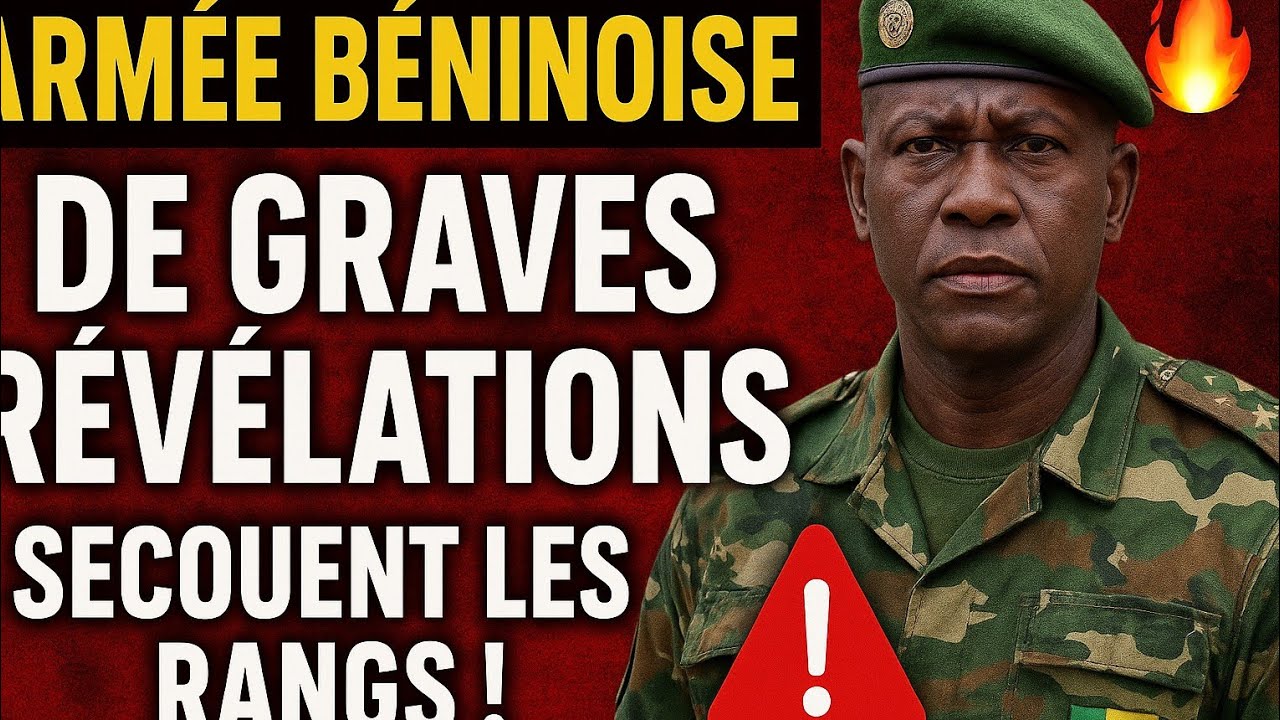 🇧🇯 Armée béninoise : de graves révélations secouent les rangs - YouTube