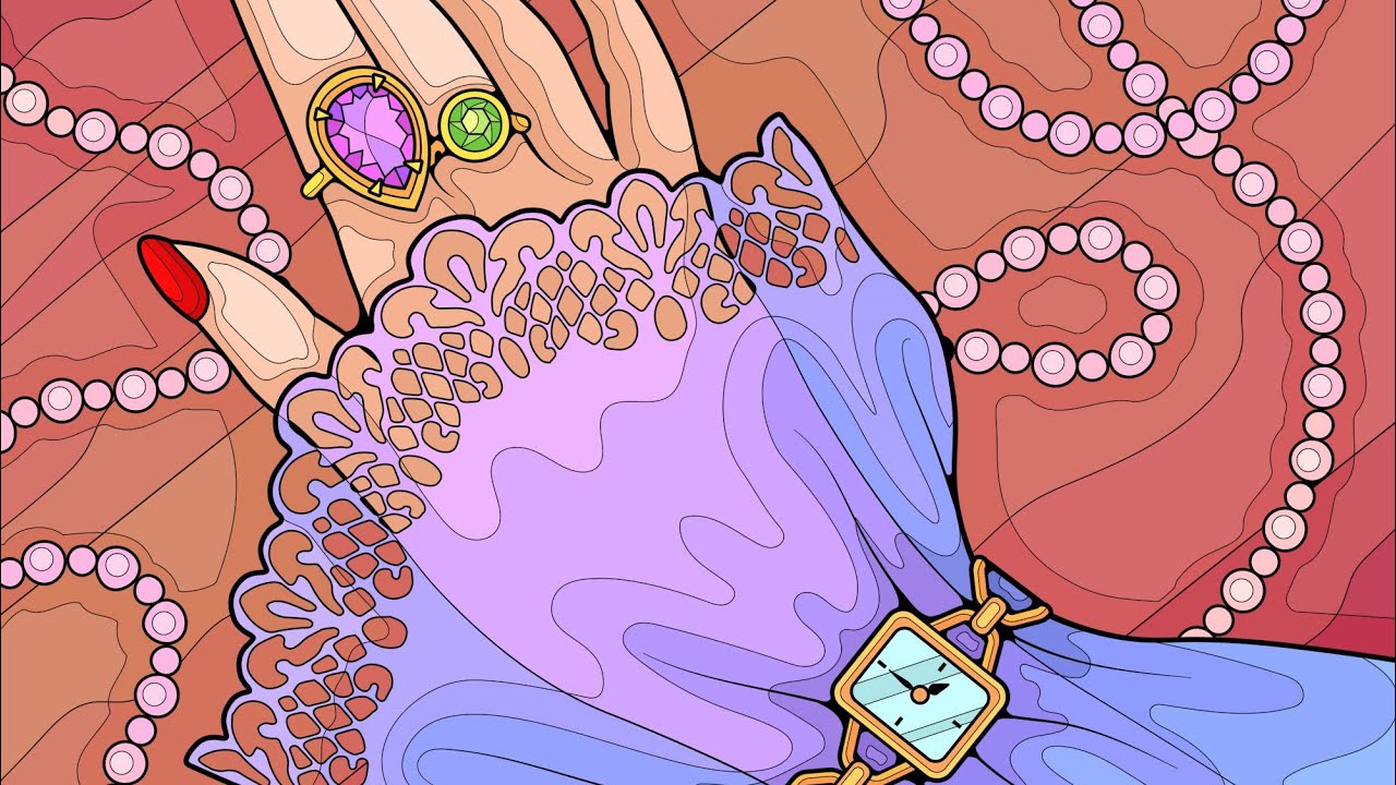 Hey Color app Diamond Ring #paintbynumbes #colorwithme #spring # ...