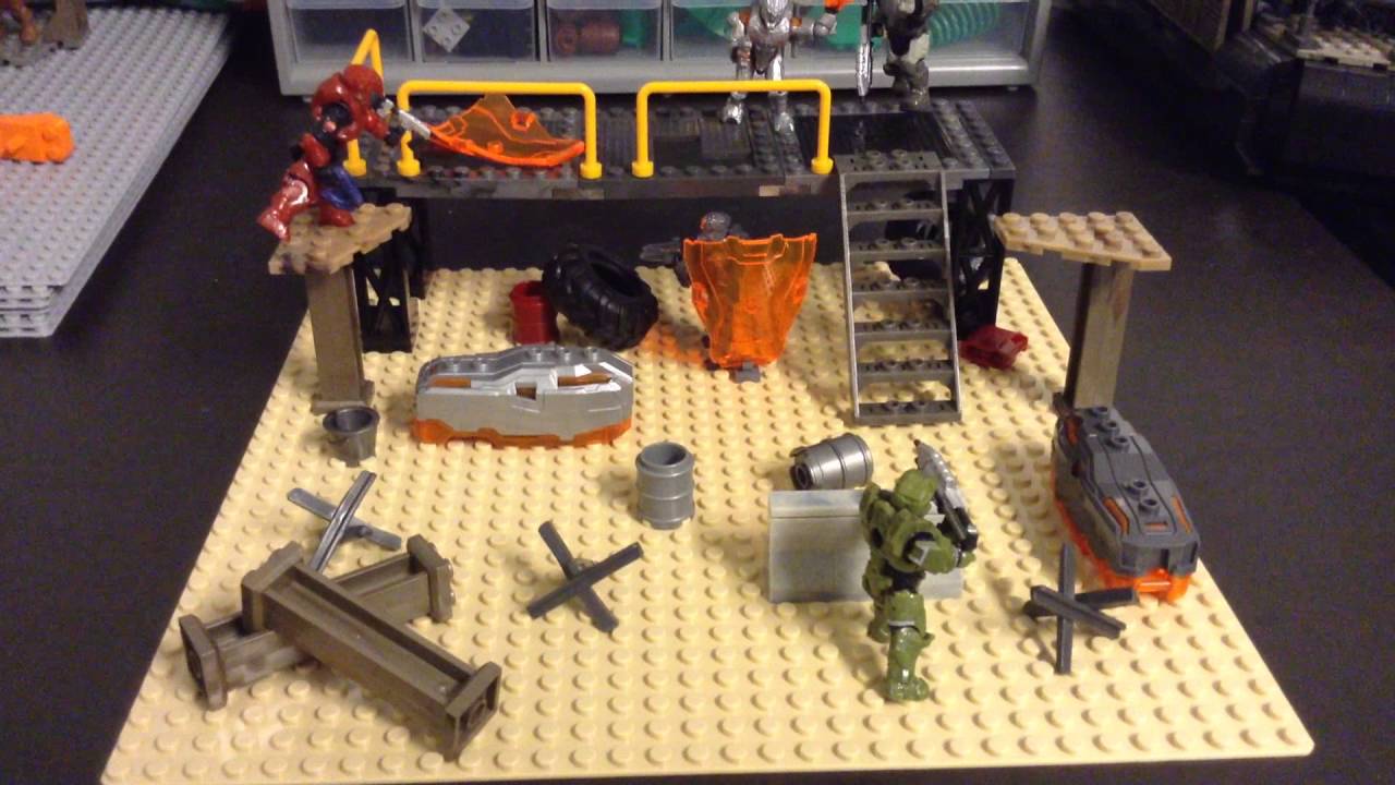 halo mega bloks moc #1 - YouTube