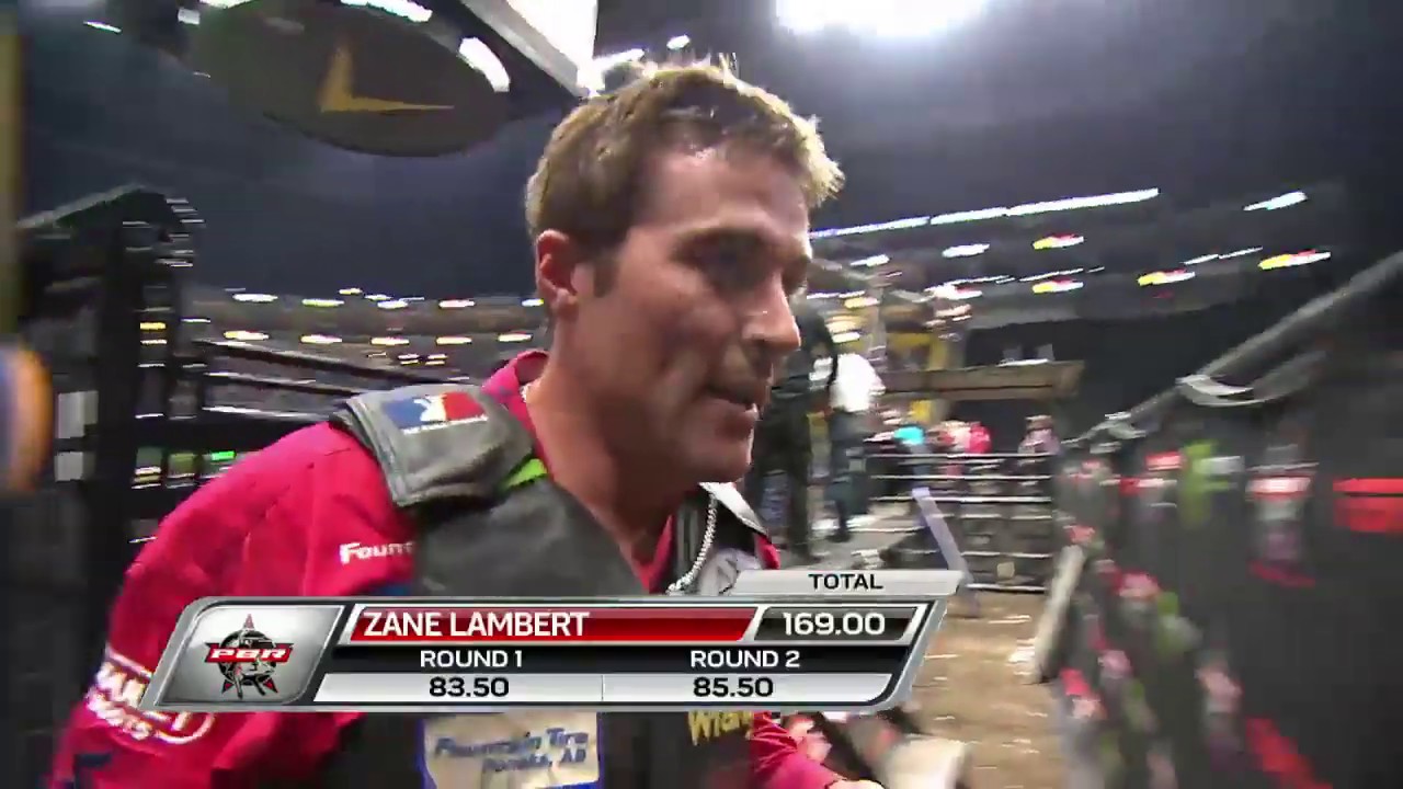 Zane Lambert rides Kool Aid for 85.5 points (PBR) - YouTube