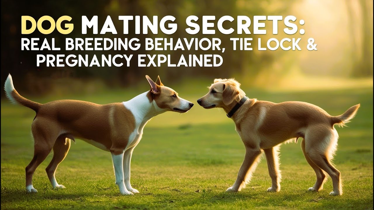 Dog Mating Secrets Real Breeding Behavior, Tie Lock & Pregnancy ...