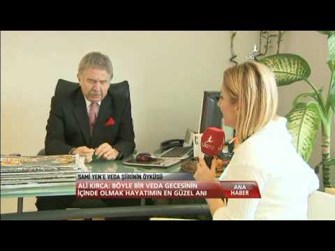 Iste aglatan siirin hikayesi! ALI SAMI YEN Son Mac Ali Kirca
