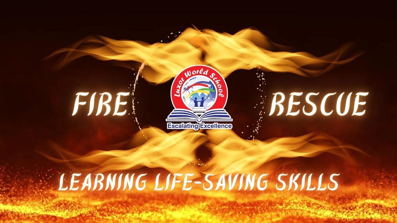 Fire and Rescue Demo at Luxor World School | First Aid, Fire Safety ...