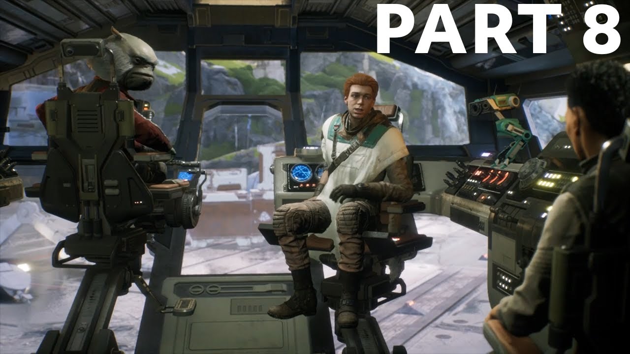 AT - ST BOSS FIGHT STAR WARS JEDI FALLEN ORDER Walkthrough Gameplay ...