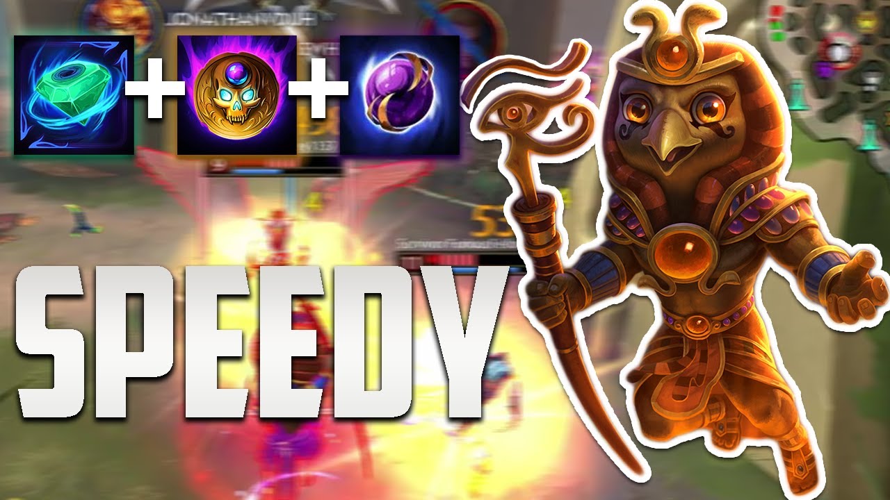 SMITE CONQUEST | RA MID - MAX MOVEMENT SPEED IS OP!!! - YouTube