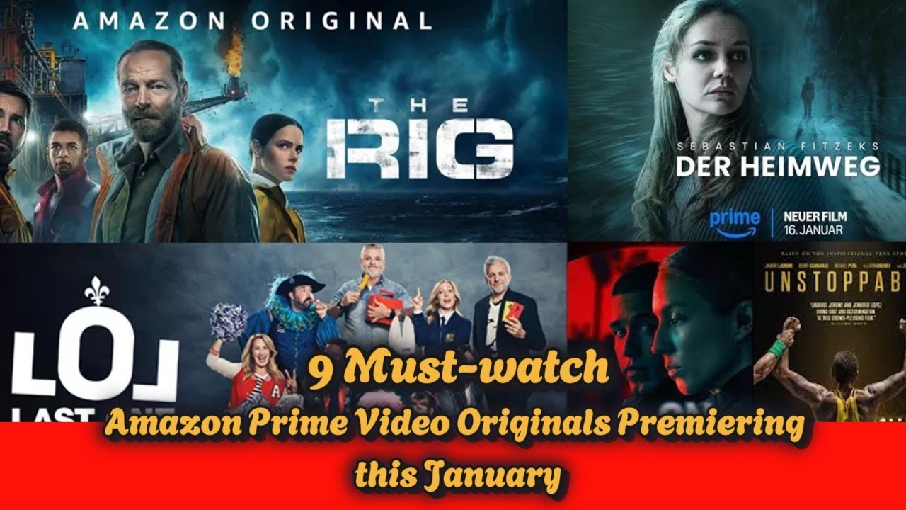9 Must-watch Amazon Prime Video Originals Premiering this January - YouTube