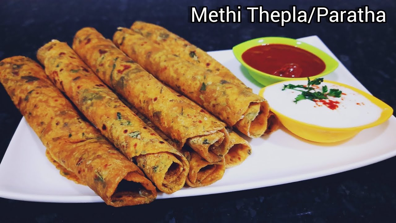 Soft & Healthy Methi Thepla | Gujarati Cuisine | Healthy Breakfast ...