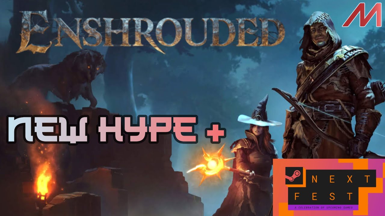 🔴Live! Covered By The Shroud | Enshrouded DEMO | NextFest New Hype ...