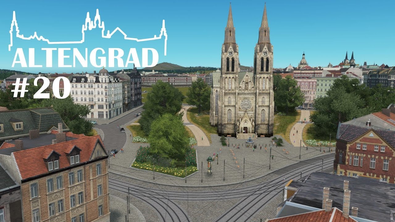 City Walls - Cities: Skylines - Altengrad #20 - YouTube