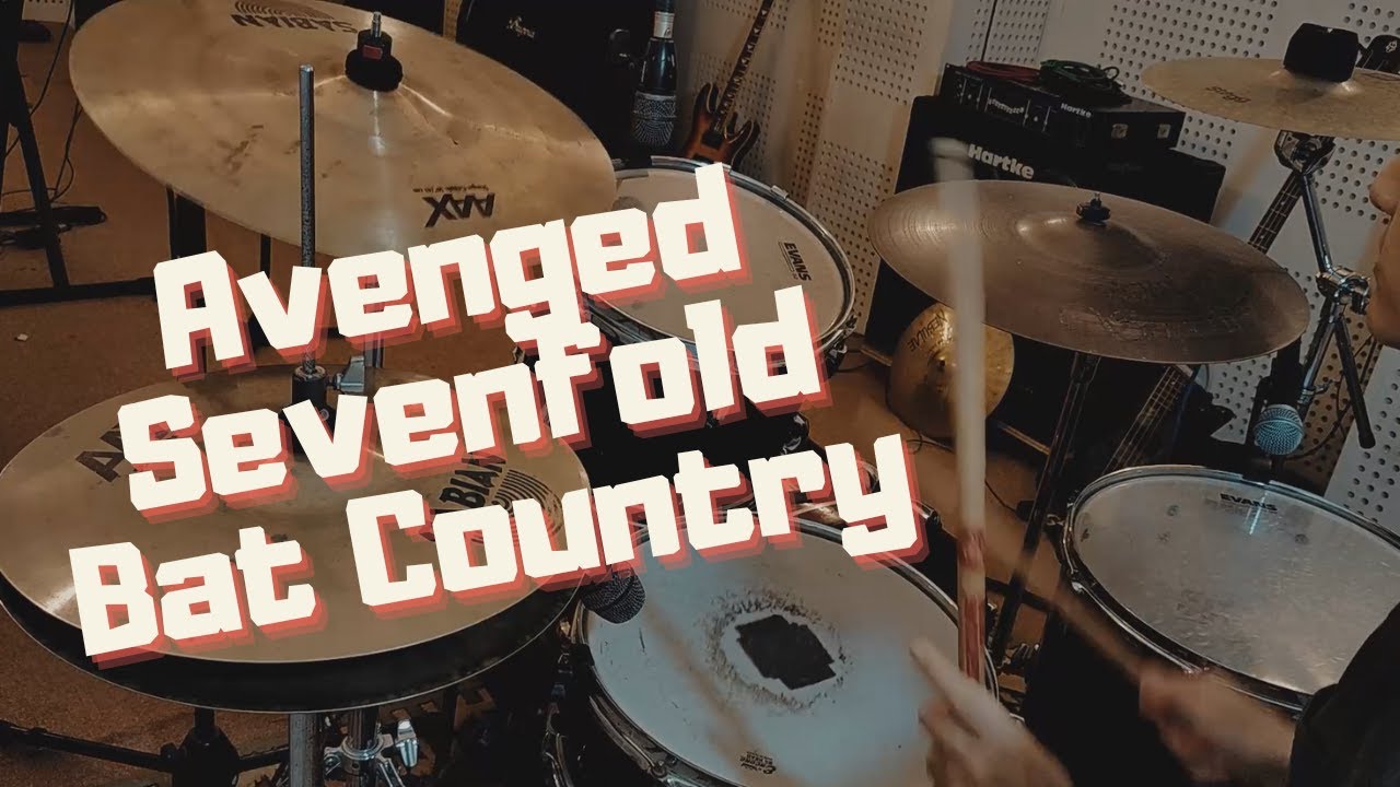 Avenged Sevenfold "Bat Country" Short Drum Cover - YouTube