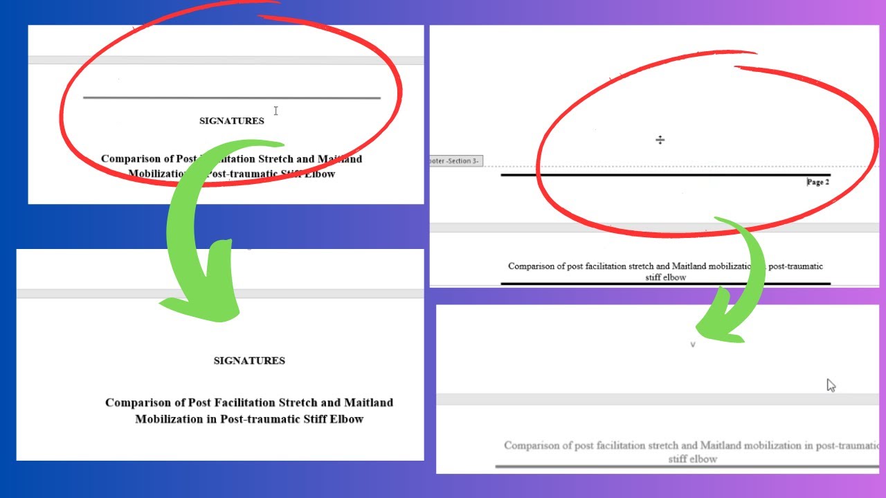 How to Remove Header and Change Page No into Roman (Synopsis/Thesis formatting) | Step-by-Step ...