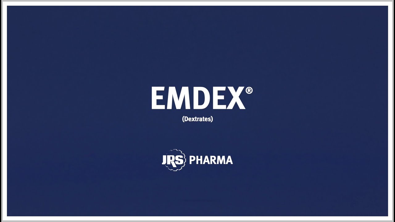 EMDEX®: The Multi-Functional Excipient for Multiple Formulations - YouTube