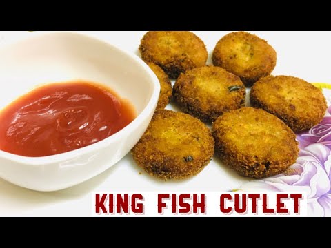 മീൻ കട്ലറ്റ് |നെയ്മീൻ കട്ലറ്റ്|King Fish Cutlet|Fish Cutlet Recipe in ...
