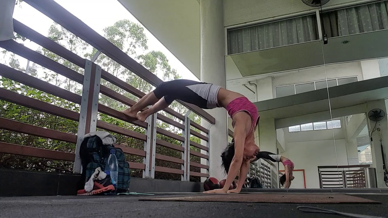 Yoga Back Bending Practice - YouTube
