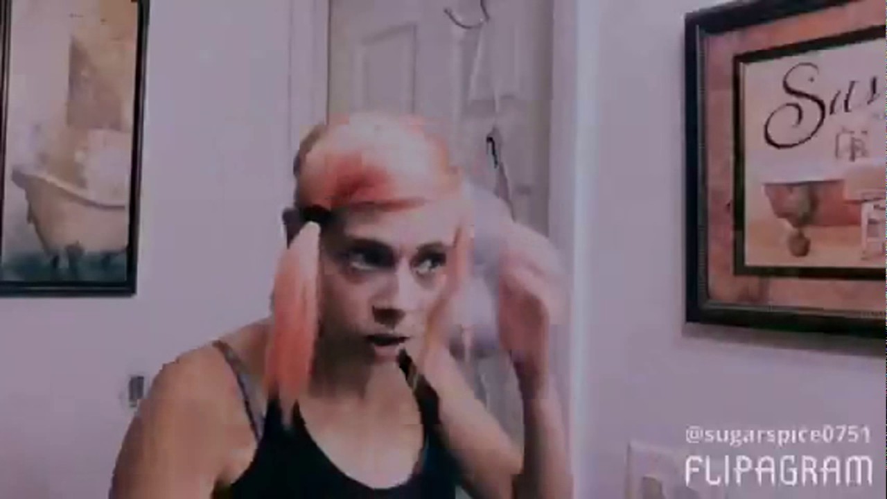 Me cutting my emo/scene hair from scratch c: - YouTube