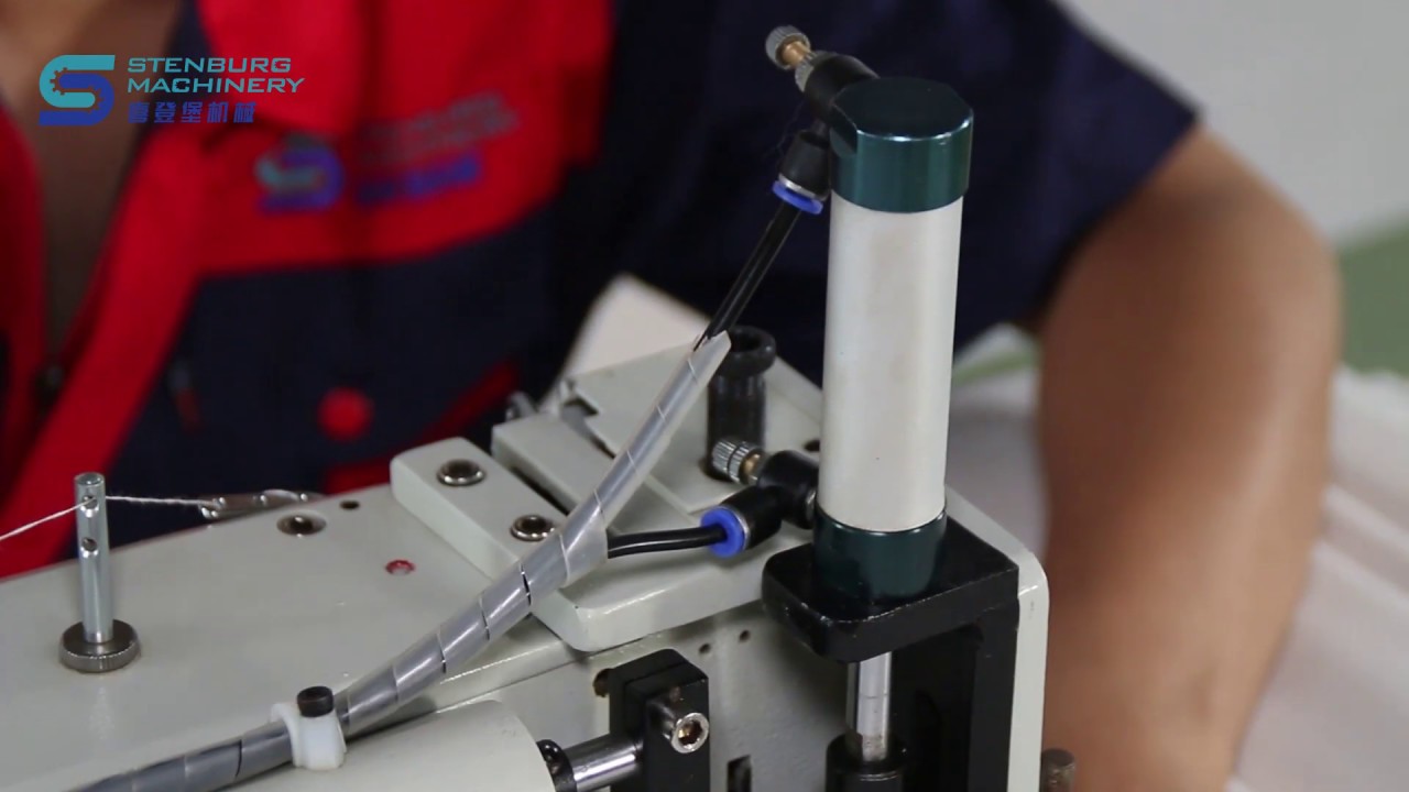 JQ-2 Long-Label Sewing Machine For Mattress - YouTube