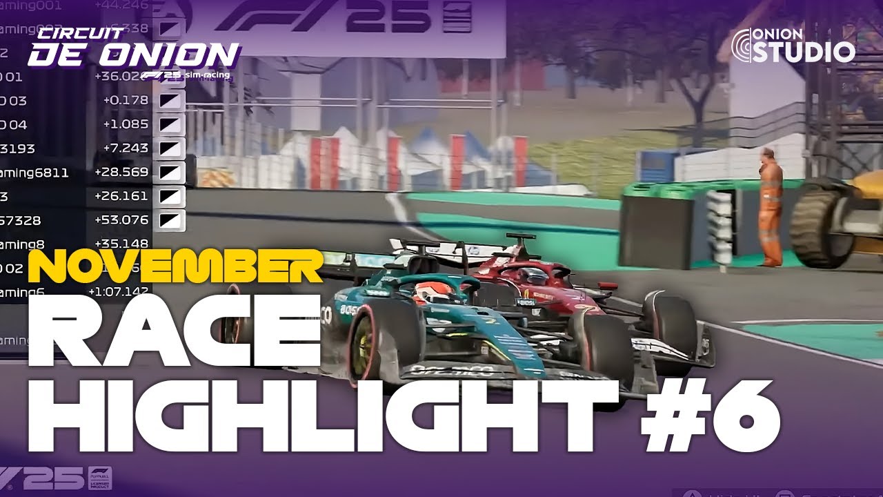 RACE HIGHLIGHTS CIRCUIT DE ONION #6 | F1 Sim-racing - YouTube