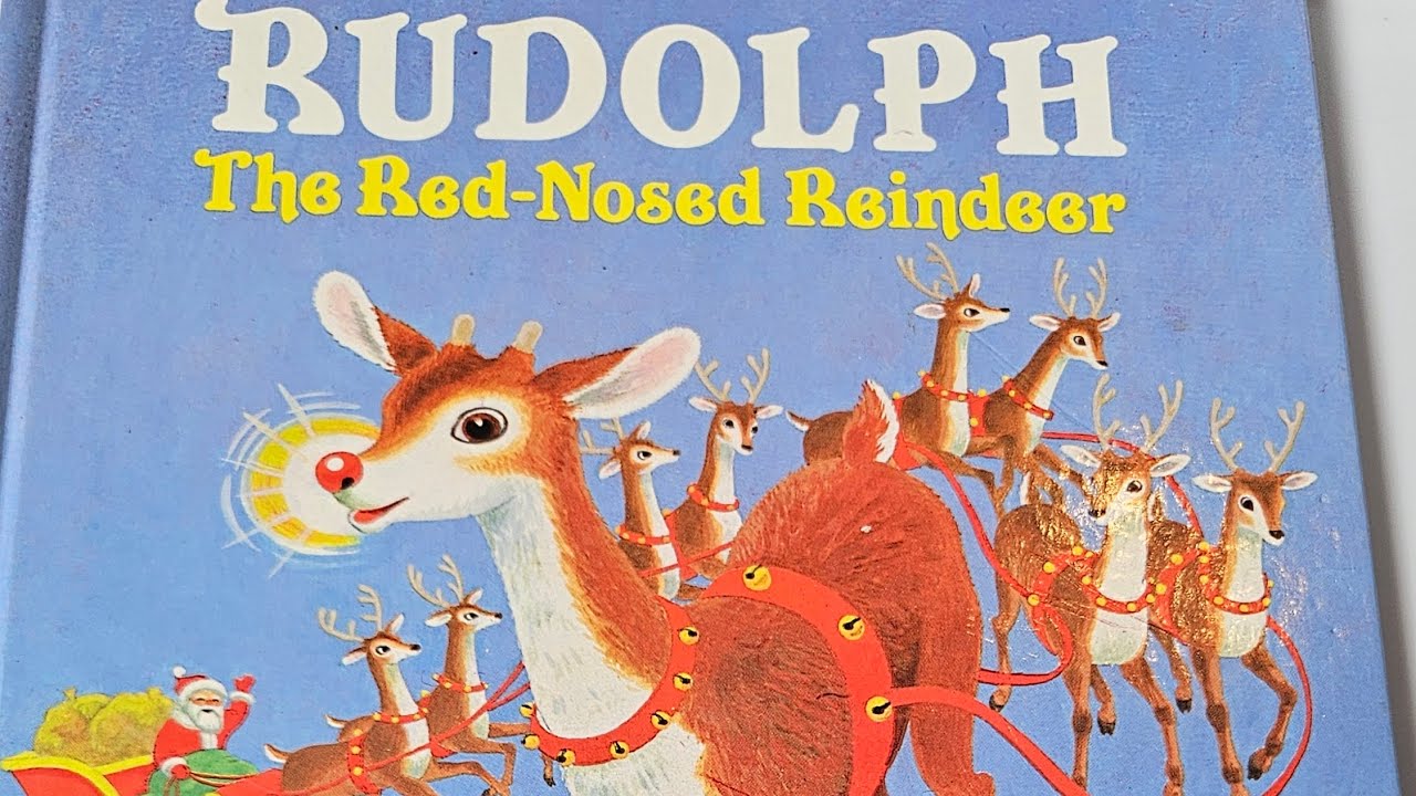 Read With Me! A Little Golden Book. Rudolph The Red-Nosed Reindeer ...