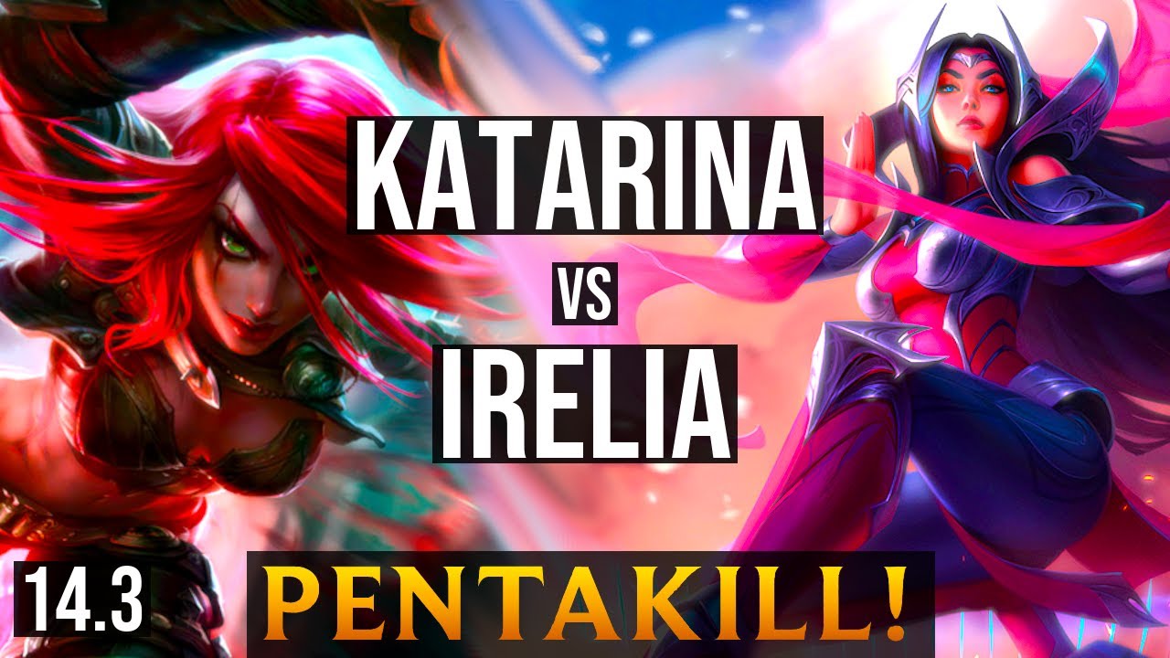 KATARINA Top vs IRELIA | BR Master - Patch 14.3 - YouTube