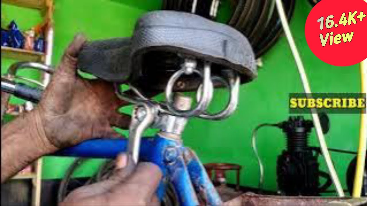 How To Change Cycle Seat | Seat Repair |Cycle Seat Fitting | Seat ...