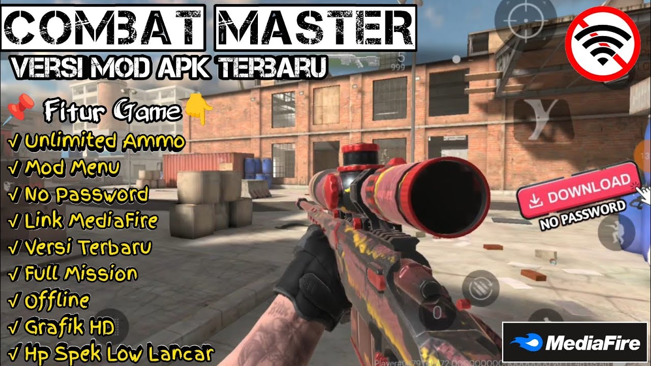Combat Master Mod Menu Terbaru v0.11.46, No Pw - YouTube