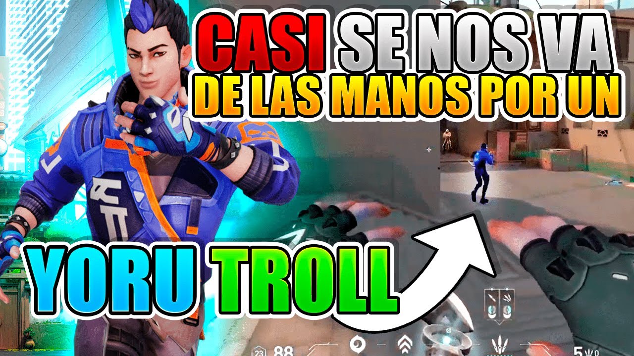Esta PARTIDA CASI se NOS VA DE LAS MANOS por un YORU TROLL - YouTube