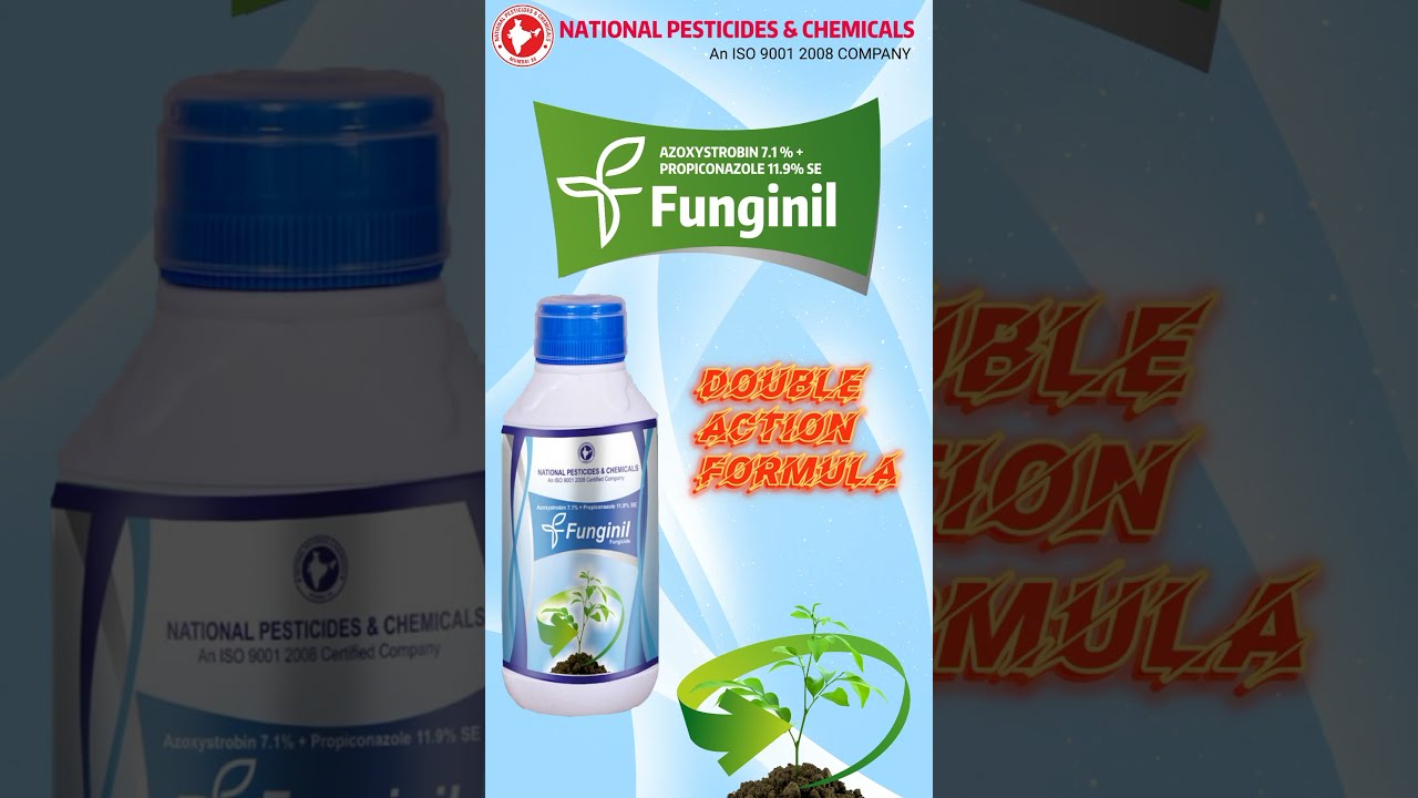 FUNGINIL - Azoxystrobin 7.1% + Propiconazole 11.9% SE (Fungicide) - YouTube
