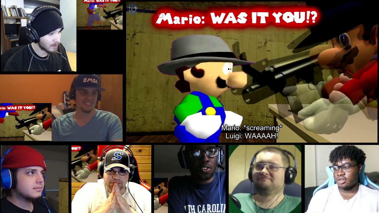 (Engsub) SMG4: The Mario Mafia REACTIONS MASHUP - YouTube