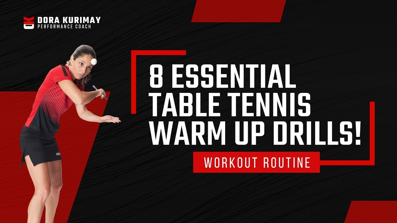 8 Essential Table Tennis Warm Up Drills! - YouTube