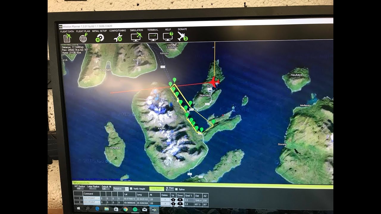 Mfd Launch mode& Autonomous long range flight - YouTube