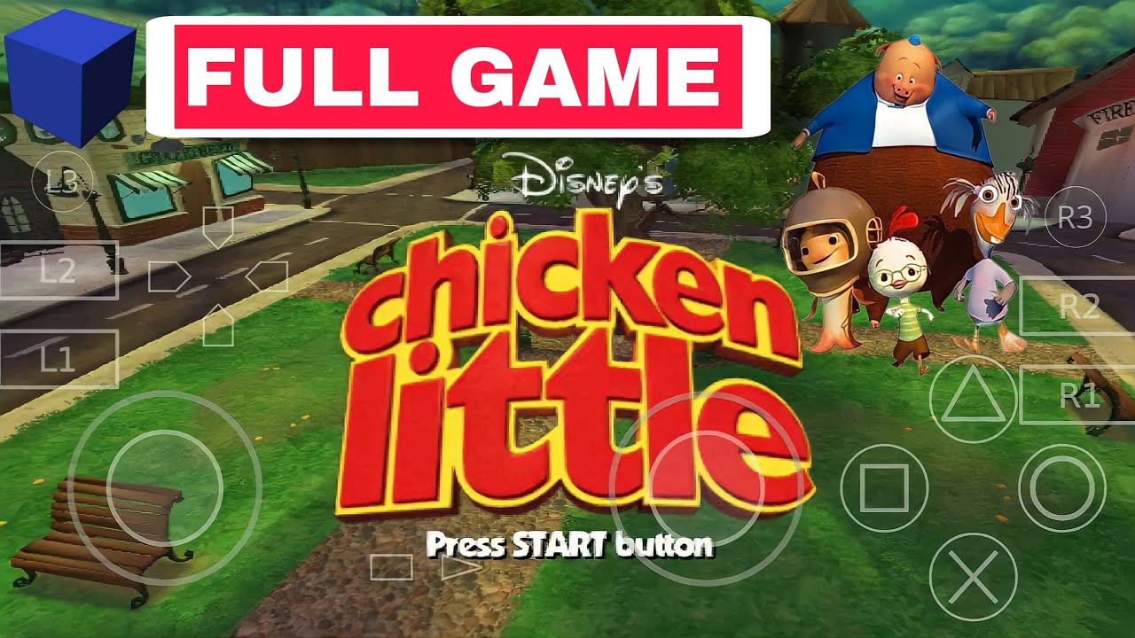 Disney's Chicken Little | Full Game | Walkthrough | PS2 | AetherSX2 ...