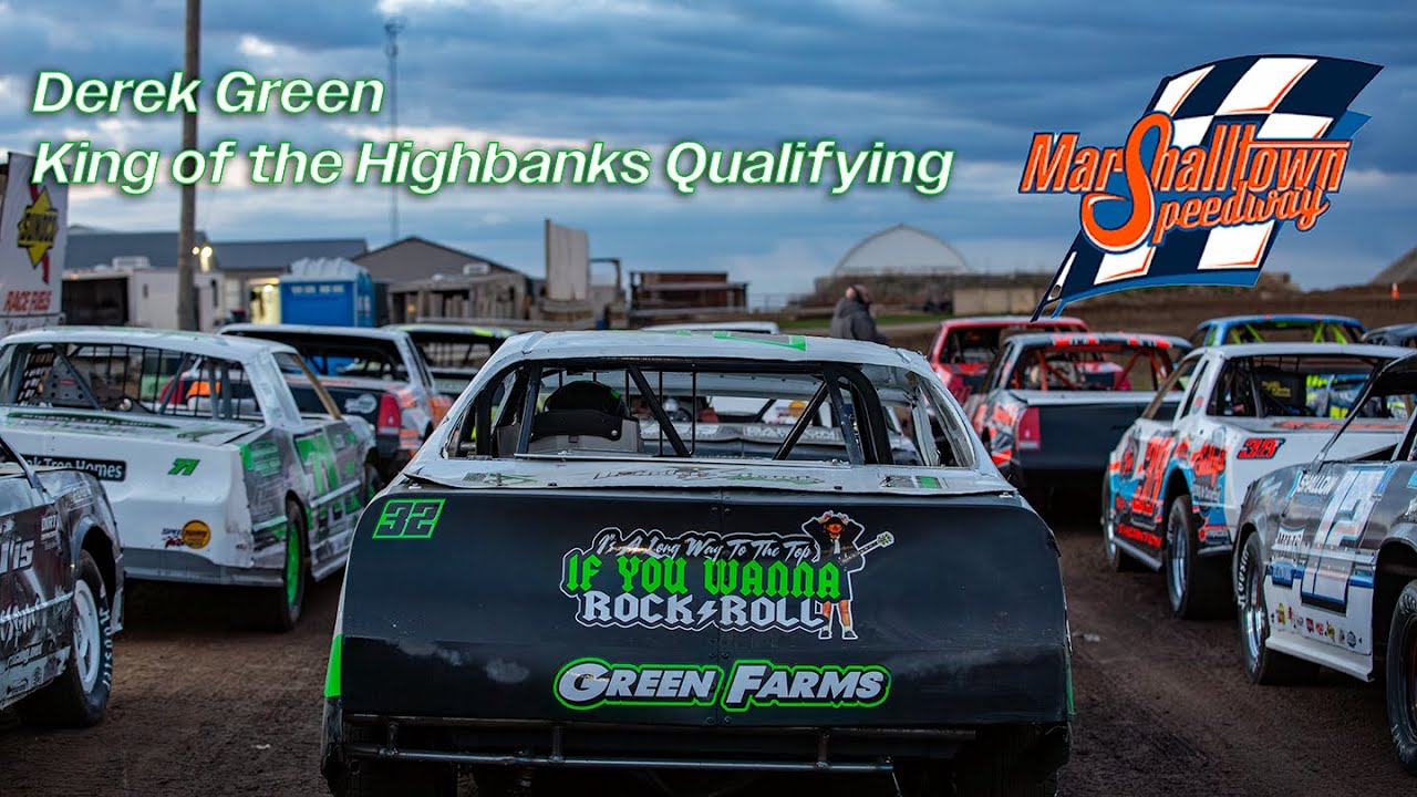 Derek Green Fighting to the Front | King of the Highbanks Qualifying ...