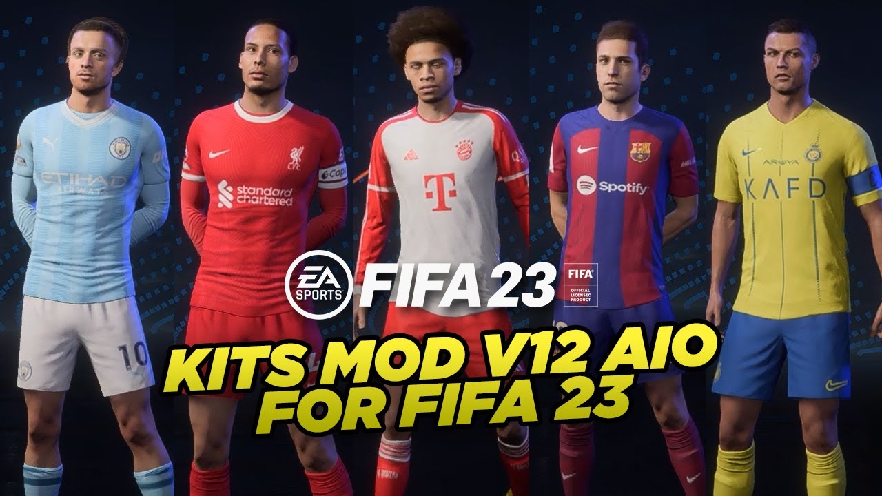 Install Mod Kits 23/24 For FIFA 23 V12 AIO - YouTube